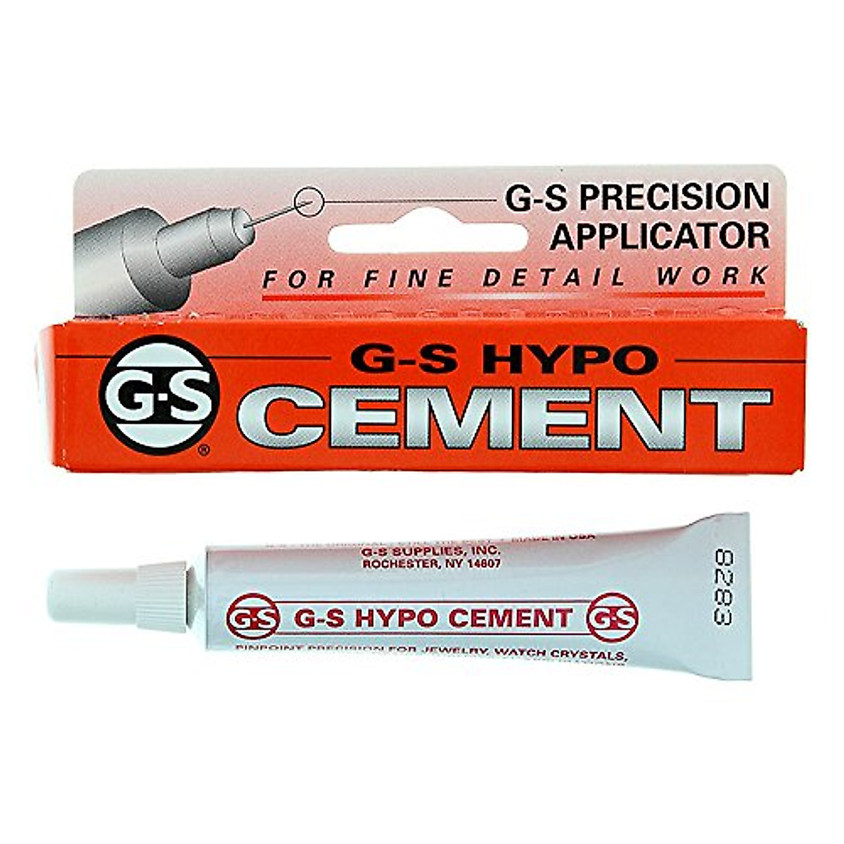 GS Supplies G-S Hypo Cement, Transparent