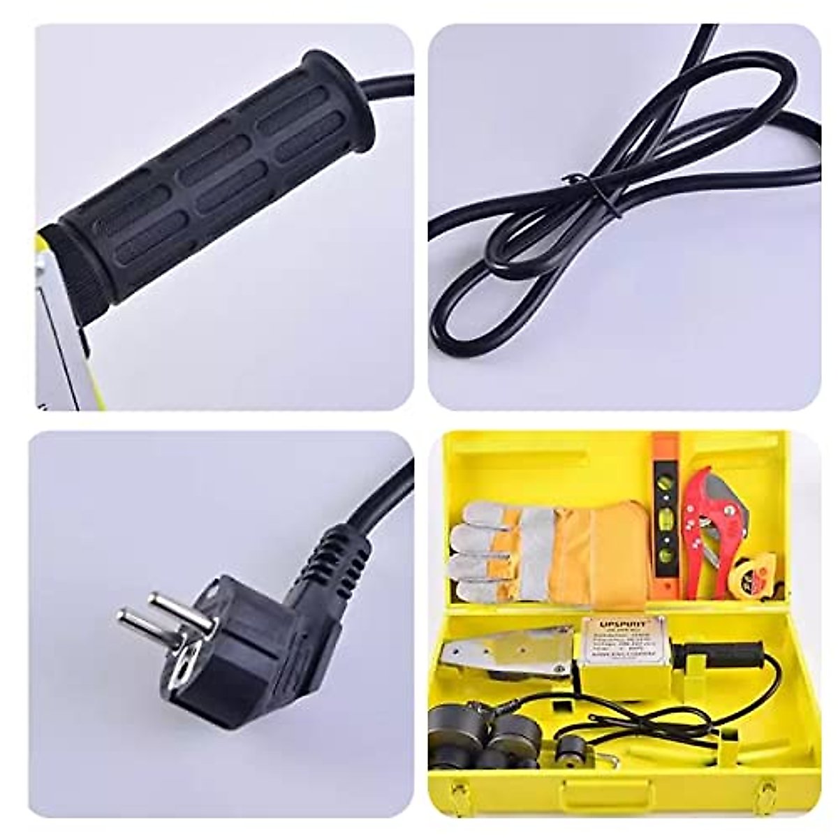 Suerthy Pipe Fusion Welder, Handheld Socket Fusion Welder, Save Time and Energy, Increase and Thicken, 260v, 1500w Practical Hand Tool, for Induatrial Use (Size : Profesional 1500W)