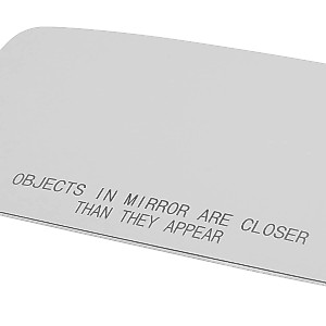 DNA MOTORING SMP-039-R Factory OE Style Right/Passenger Side Door Rear View Mirror Glass Lens [Compatible with 93-99 VW Golf/Jetta / 95-99 Cabrio]