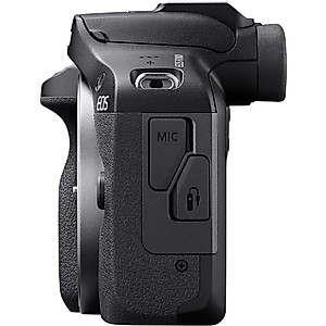 Canon EOS R100 Mirrorless Camera (6052C002) + Corel Software + Bag + 2 x 64GB Card + 2 x LPE17 Battery + Charger + LED Light + Card Reader + Flex Tripod + Cleaning Kit + Memory Wallet + More (Renewed)