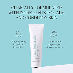 Kate Somerville Gentle Daily Wash | Sulfate-Free Face Cleanser | Calms, Conditions & Hydrates Skin | 4 Fl Oz