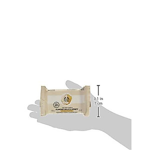 The Body Shop Almond Milk & Honey Soap Bar, Cleansing Bar Soap for Sensitive, Dry Skin, 3.5 oz.