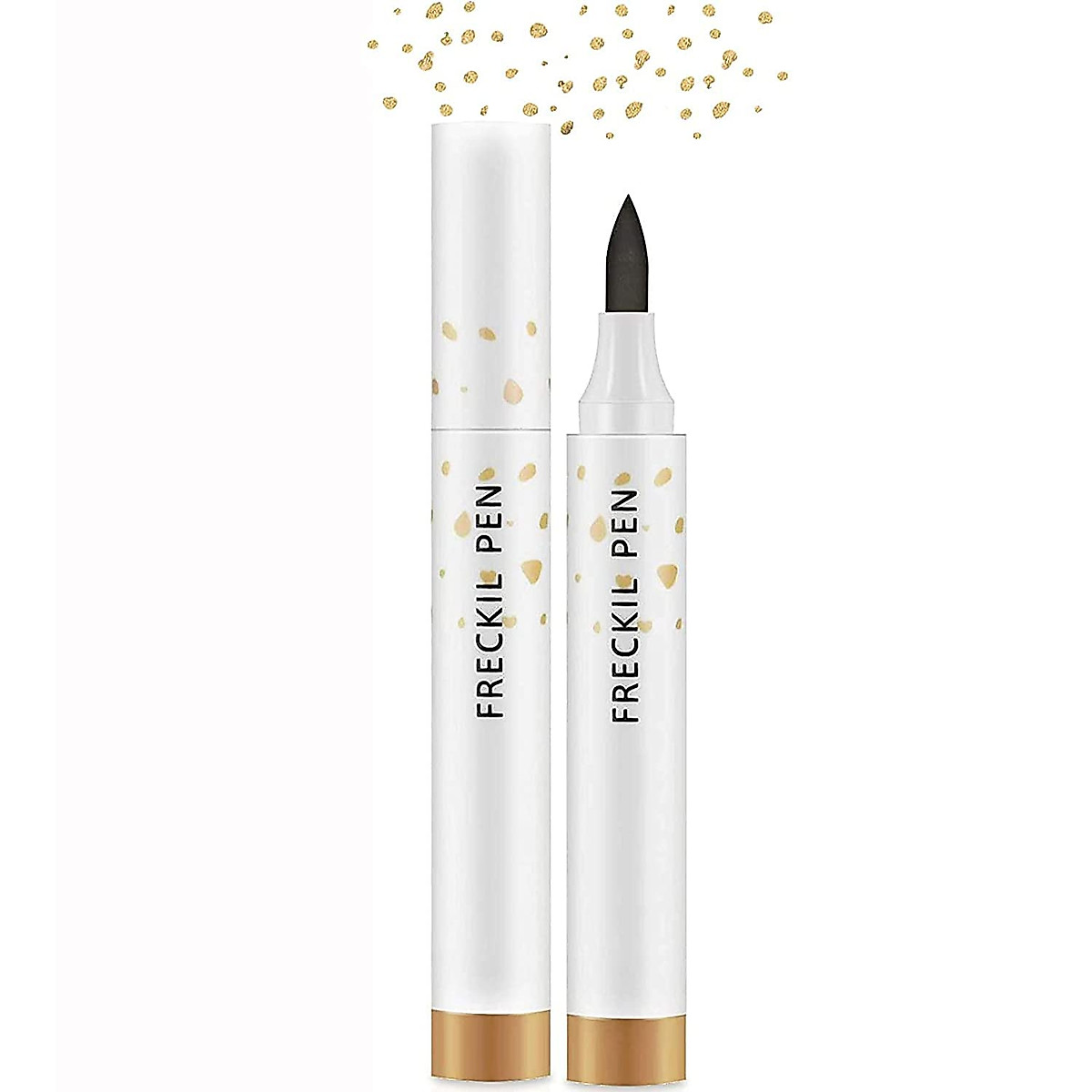 MAEPEOR Freckle Pen Light Brown Natural Freckle Pen Longlasting Waterproof Dot Spot Pen Create Natural Sunkissed Skin (Light Brown)