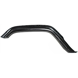 AUTOVIP 1pc Fender Flares Rear Left Driver Black Thermoplastic Bolt-On Style With Package 14900010 5FW75TZZAC