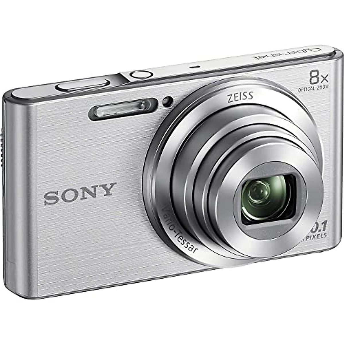 Sony DSC-W830 Digital Camera (Silver) (DSC-W830) + NP-BN1 Battery + Case + Charger + 64GB Card + Card Reader + Corel Photo Software + Flex Tripod + Micro USB Cable + Memory Wallet + Cleaning Kit