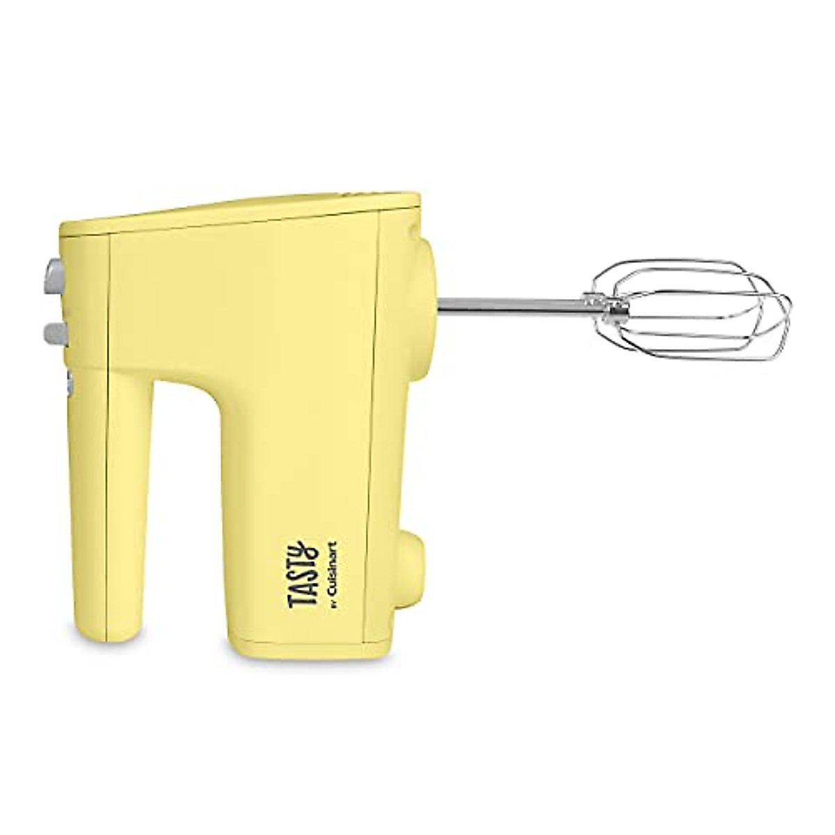 Tasty by Cuisinart Hand Mixer, Yellow, 7.59"(L) x 3.4"(W) x 6.33"(H)