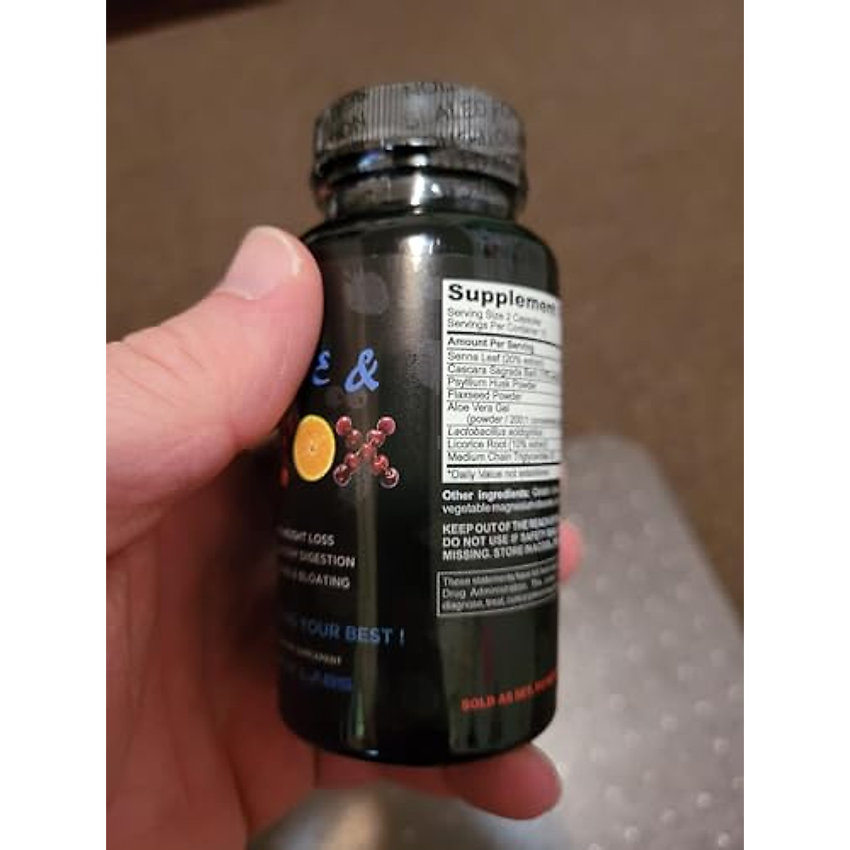 Research Labs 15 Day Colon Cleanse & Detox for Less Bloat Flat Tummy w/Probiotics - 2 Fer 1 - Constipation Relief - Flushes Toxins, Boosts Energy. Clinically Researched Safe and Effective Formula