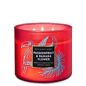 White Barn BBW Passionfruit & Banana Flower 3 Wick Candle 2020