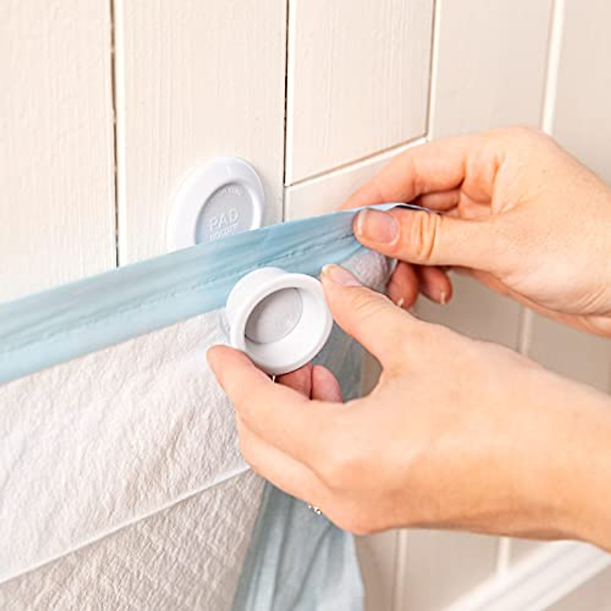 MYMOON HOME Pee PAD Holder (Pack of 2) – Works with Any Type of Wee Wee Pads for Easy cleanup of Marking and Leg Lifting Dogs. (White)