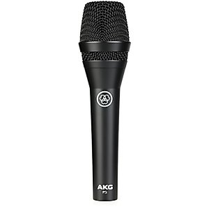 AKG Pro Audio P5i Dynamic Vocal Microphone with Harman Connected PA Compatibility,Black