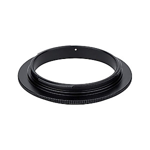 58mm Macro Lens Reverse Ring Adapter for Canon EOS Rebel T6 T7 T5 SL3 SL2 T8i T7i T6i T6s T5i 2000D 4000D 90D 80D 70D with EF-S 18-55mm Kit Lens & More Canon DSLR Cameras with 58mm Filter Thread Lens