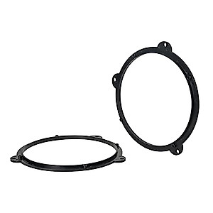 Scosche Compatible with Select 1999 to 2010 BMW 3-Series 6.5” or 6.75" Speaker Adapters for Front Doors (1 Pair) SABW652