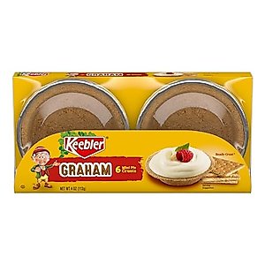 Keebler Ready Crust, 4 Oz, 6 count (Pack of 12)