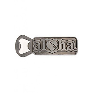 Heart of Hawaii - Aloha Bottle Opener with Magnet