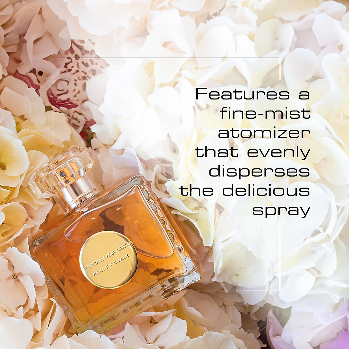 Pascal Morabito - Perle Royale - 3.4 Oz Eau De Parfum - Fragrance Mist For Women - Floral Oriental Scent - Perfume Spray With Orange Blossom, Jasmine, Iris, Praline, Vanilla, Musk Accords