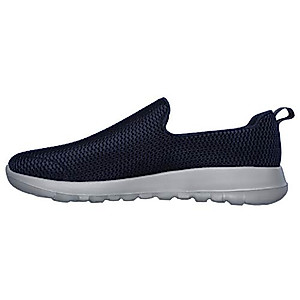 Skechers Men's Go Walk Max-Athletic Air Mesh Slip on Walkking Shoe Sneaker,Navy/Gray,10.5 M US