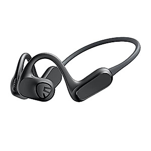 SoundPEATS Air Conduction Headphones, RunFree Lite Open-Ear Sports Bluetooth V5.3 Headphones with Bass Boost and 17 Hours, Sweatproof Ultralight Headset for Running, Workouts, USB-C