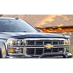 Lund 18062 Interceptor Smoke Hood Shield for 1999-2007 Ford F-250, F-350; 2000-2005 Excursion