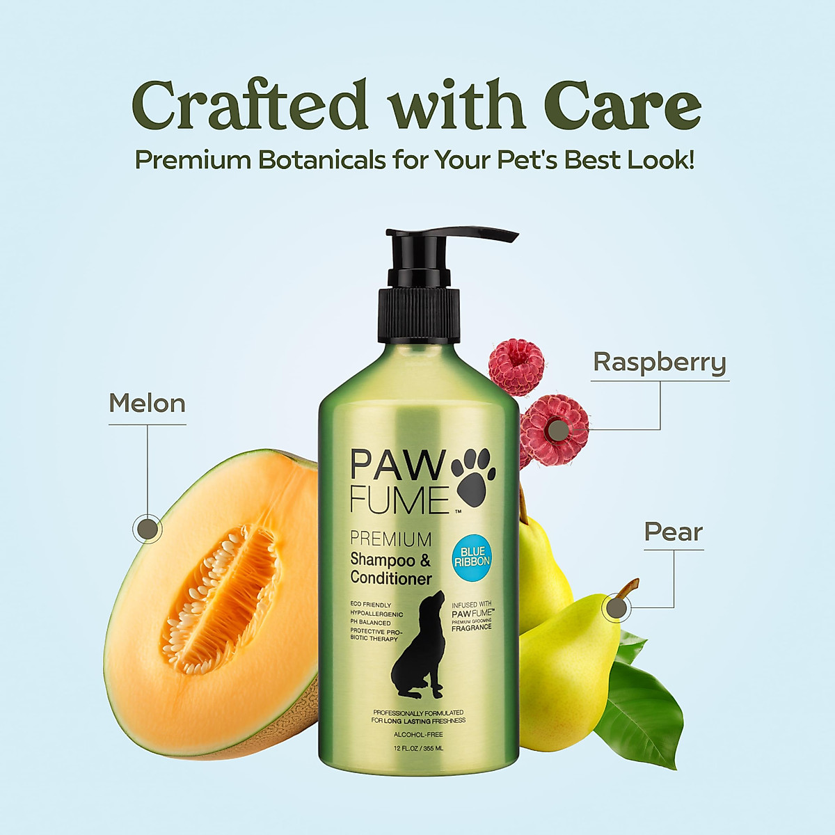 PAWFUME Grooming Dog Spray (Show Dog) + Dog Shampoo and Conditioner (Show Dog) + Dog Shampoo and Conditioner (Blue Ribbon)