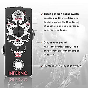 EX-Inferno Metal Distortion Pedal
