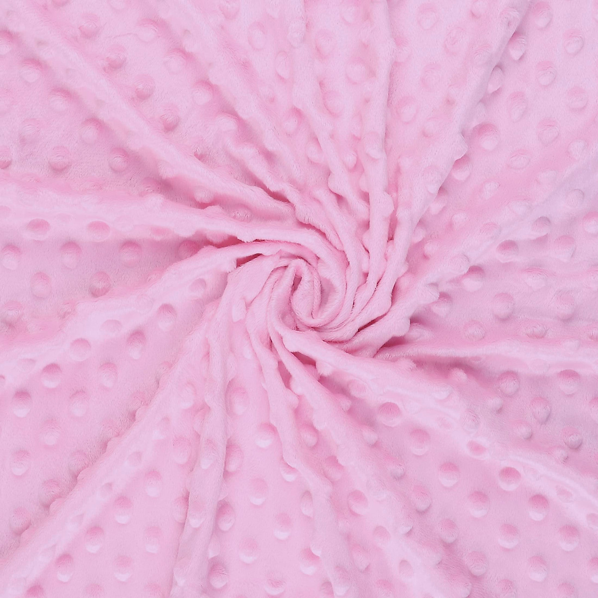 Mook Fabrics Softee Dot Fabric [60 in. Wide] – Lightweight, 100% Polyester Material for Quilting, Apparel, Home Decor | Arts, Crafts & Sewing, Lt Pink Cut by The Yard