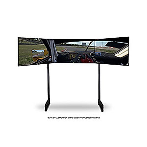 Next Level Racing Elite Freestanding Triple Monitor Stand Add-On Carbon Grey (NLR-E006) - PC