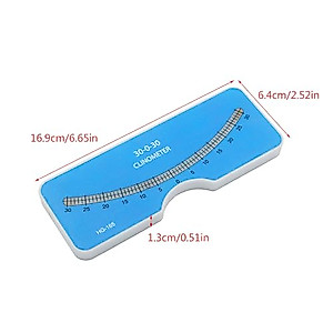 Medical Measuring Meter Tool 0-30° Back And Spine Scoliosis Diagnosis Tool Scoliometer For Adults Children