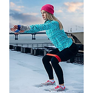 CHRLEISURE Fleece Lined Leggings Women with Pockets - Winter Warm Thermal Thick Tights High Waisted Yoga Pants(Black, XL)