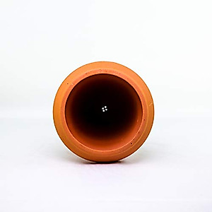 AQUA KT Discus Angelfish Fish Breeding Cone Spawning Slates for Aquarium Landscape Fish Tank, 7.1 Inch Height, Made of Natural Ceramic