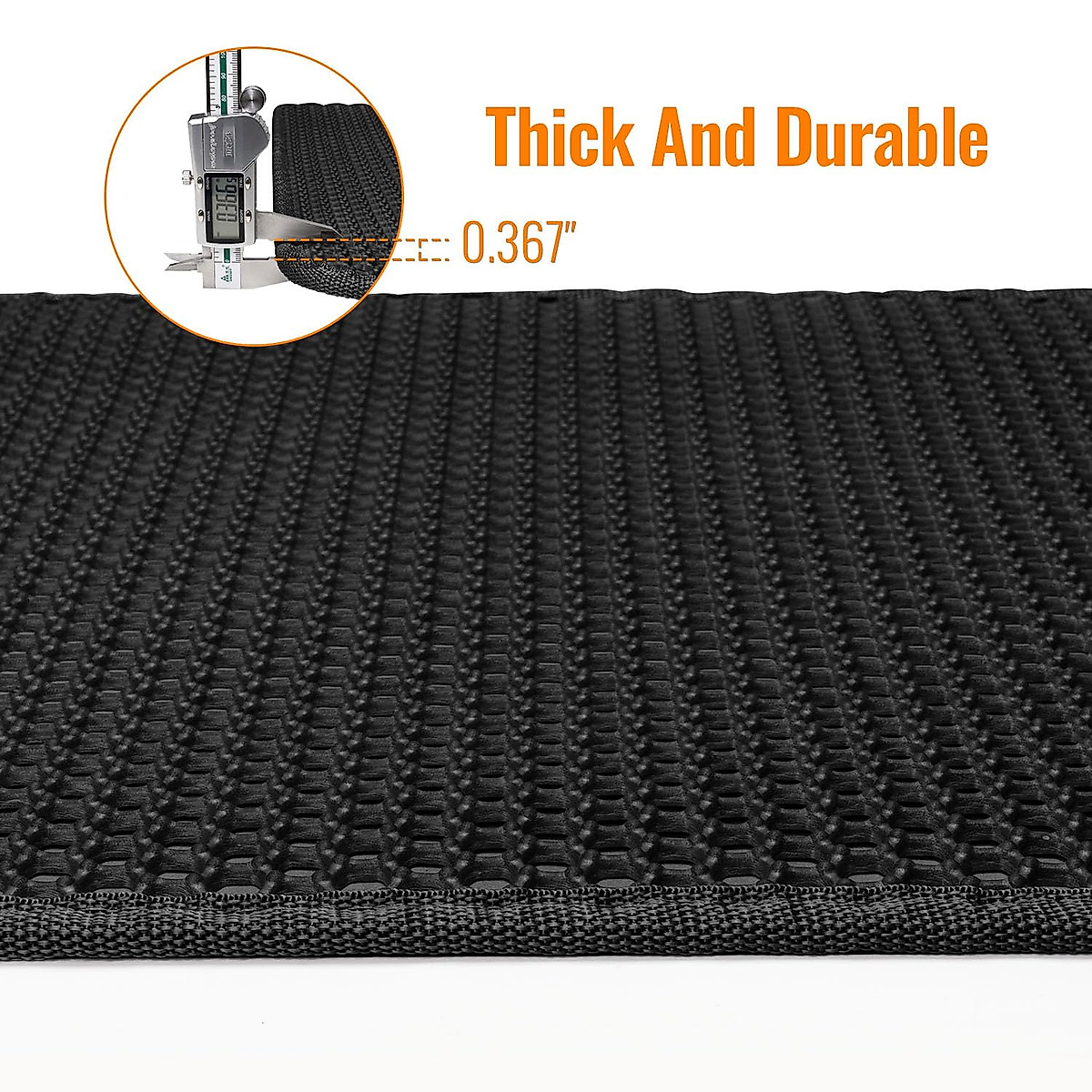 Conlun Cat Litter Mat Cat Litter Trapping Mat, Honeycomb Double Layer Design, Urine and Water Proof Material, Scatter Control, Less Waste，Easier to Clean,Washable