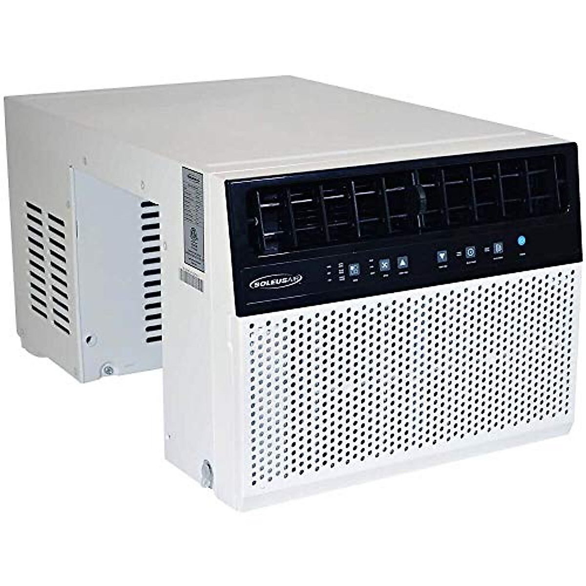 Soleus Air Exclusive 6,000 BTU Energy Star First Ever Over the Sill Air Conditioner. Keep Your Window View (Fits up to an 9" Wide Window Sill)