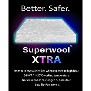 Mr Volcano Hero - Portable Propane Forge (Complete Kit - Now with Superwool XTRA) MADE IN USA (Stainless Steel) Single Burner Professional Artists Hobby Knife Making Tool Making Farrier Blacksmith