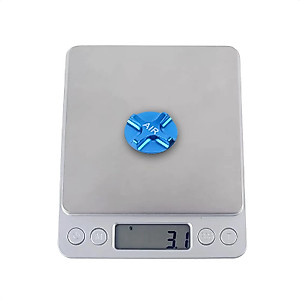 ALEOED Bicycle Front Fork Cap Suspension Cover Aluminum Alloy Air Gas Shoulder Cover Protector Parts for Mountain Bike Road Bike MTB(Blue)