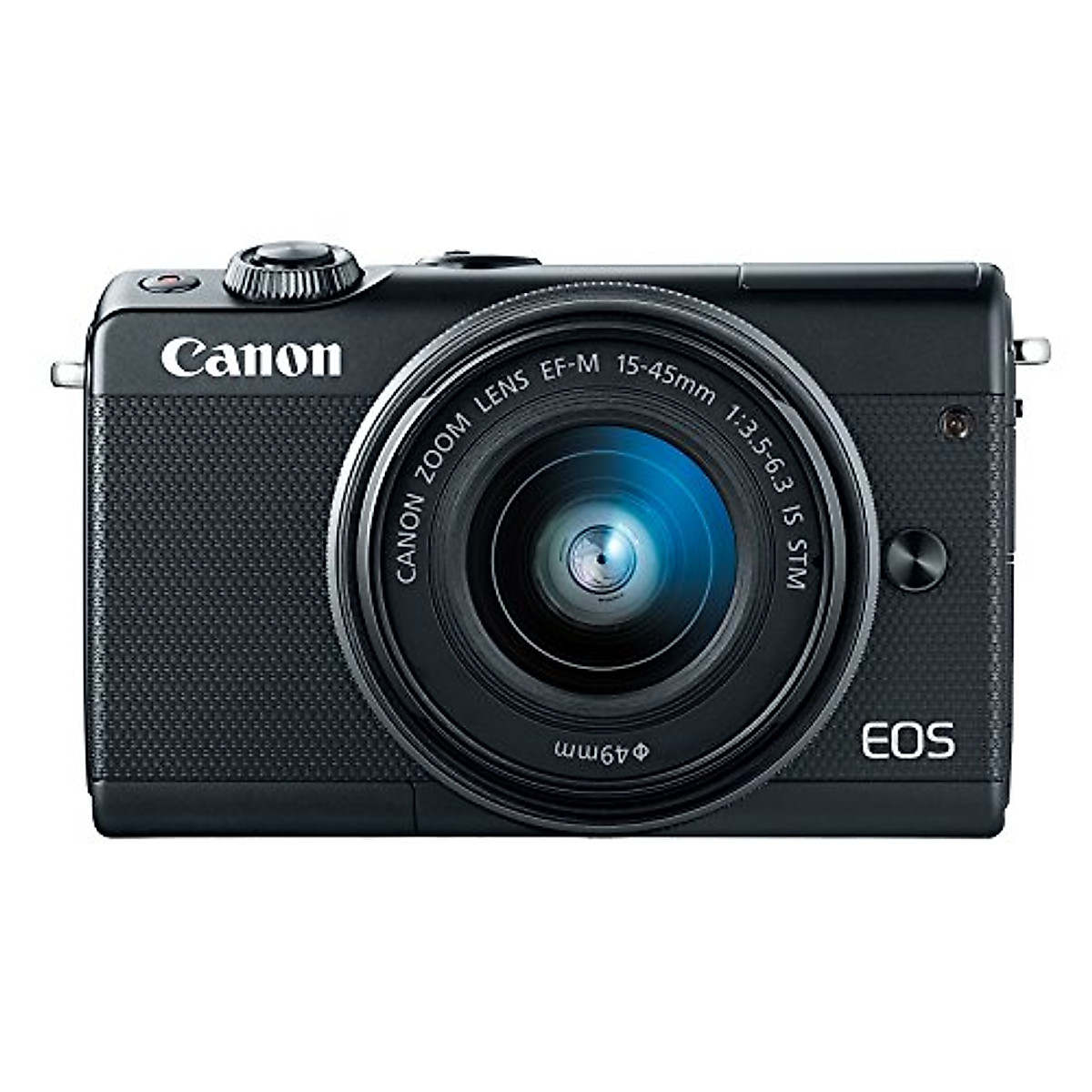Canon EOS M100 Mirrorless Camera w/ 15-45mm Lens & 55-200mm Lens - Wi-Fi, Bluetooth, and NFC enabled (Black)