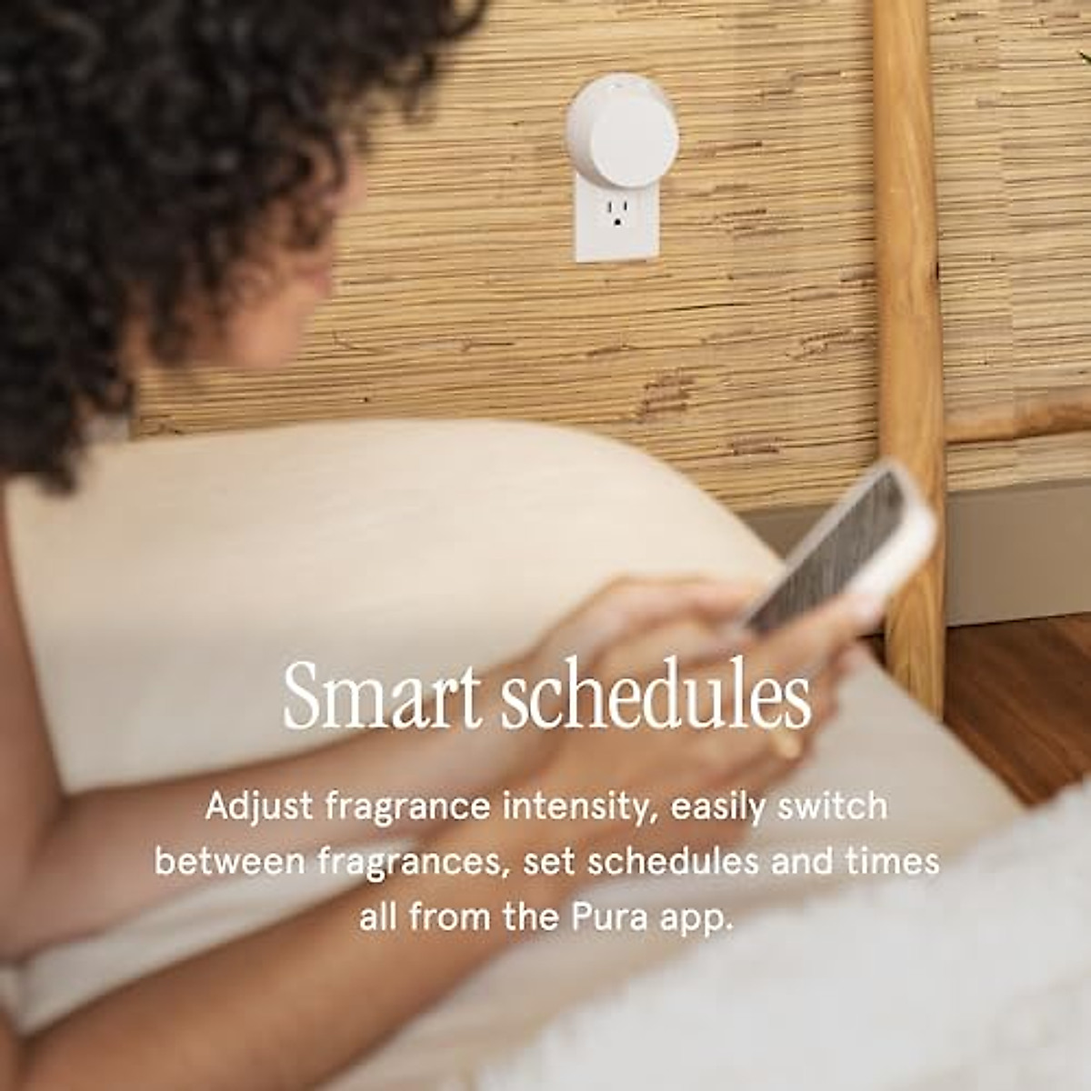 Pura Smart Home Air Diffuser Fragrance - Smart Home Scent Refill - Up to 120-Hours of Premium Fragrance per Refill - Clean Diffuser for Office & Apartment - 2 Pack, Vanilla Chiffon