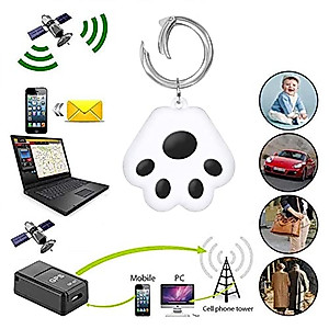 Cat Dog Mini Tracking Loss Prevention Locator, Anti-Lost Waterproof Device Tool Pet GPS Locator, for Finding Objects Kids Children Wallet Luggage