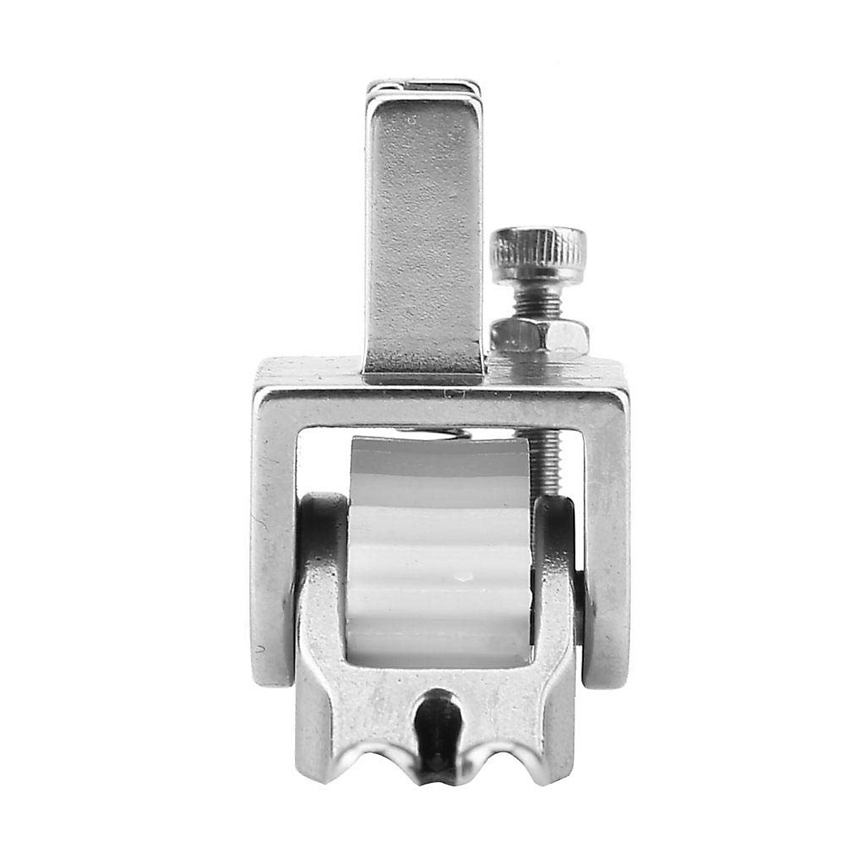 Pressure Adjustable Roller Presser Foot Sewing Machine Foot Sewing Machine Presser Roller Foot Attachment Accessory for Leather Thick Fabric Cloth(#1)