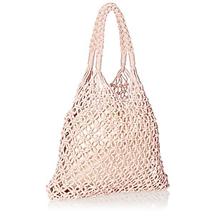 Via Del Tritone 430608 Women's Tote Bag, Aaron, Grayish Pink
