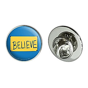Ted Lasso Believe Metal 0.75" Lapel Hat Pin Tie Tack Pinback