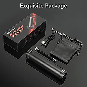 Morpilot Automatic Electric Fast Ball Pump with Needle and Nozzle - Air Pump for Inflatables, Athletic Basketball, Soccer, Volleyball, Football, Sport Ball and Swimming Ring - Faster Inflation