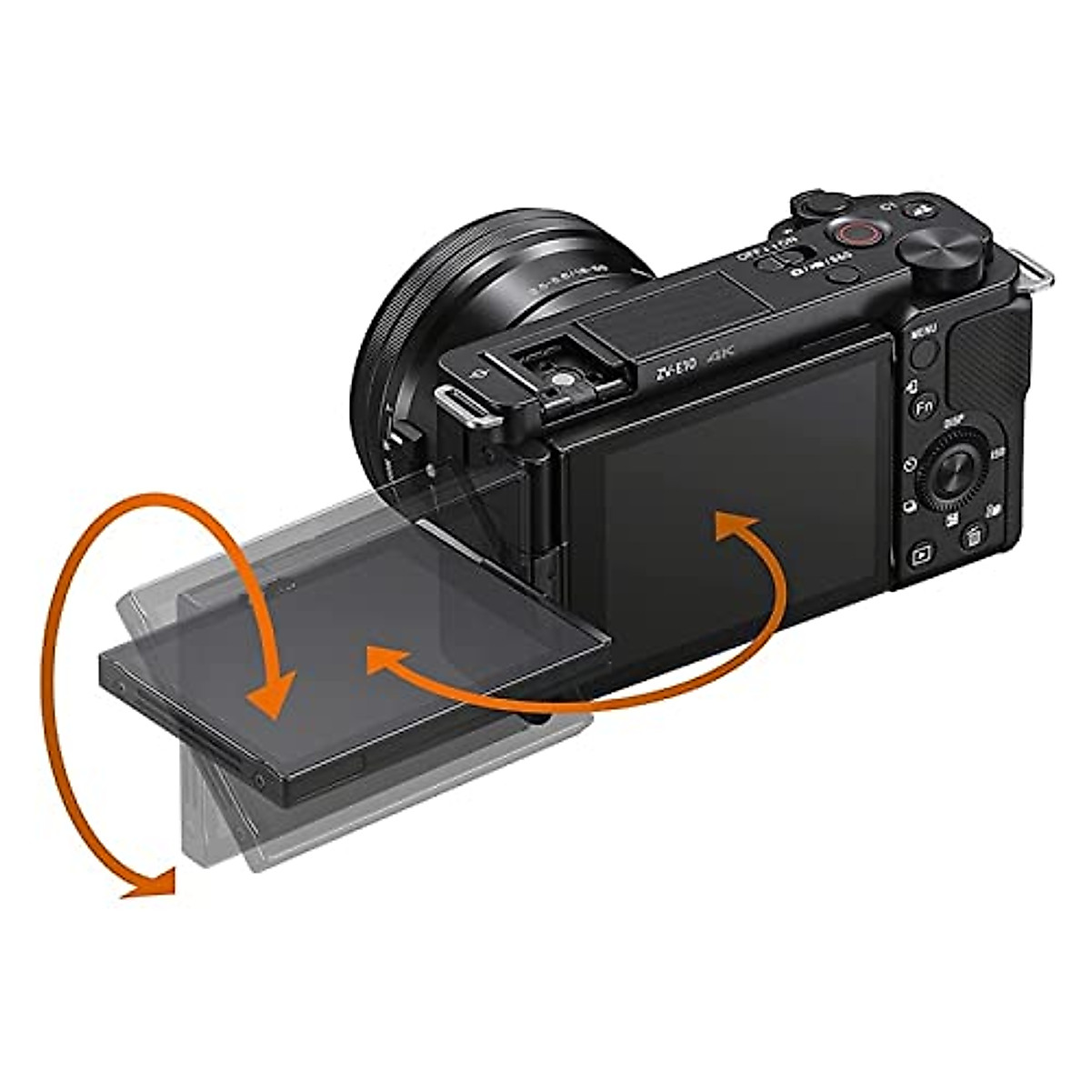 DYOSEN Digital Camera ZV-E10 Mirrorless Camera (Body Only, Black,White) Digital Camera Photography (Color : W)