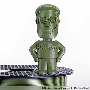 Prusament PLA Army Green 1kg Filament 1.75mm 1kg Spool (2.2 lbs), Diameter Tolerance +/- 0.02mm
