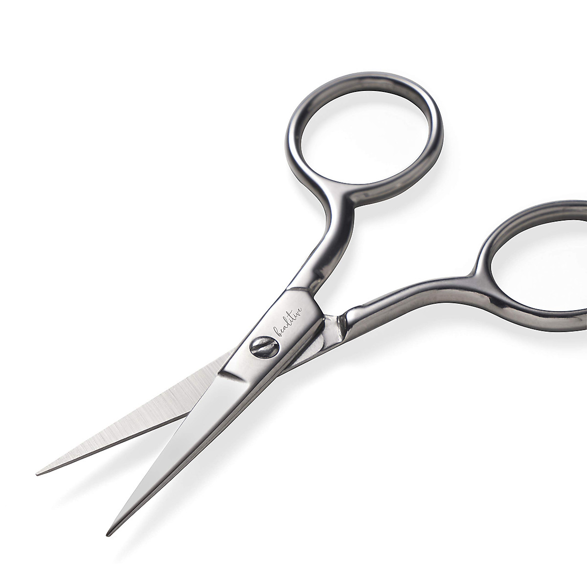 Beaditive Classic Embroidery Scissors with Leather Sheaths - Sewing, Embroidery, Crafting - Stainless Steel Pink