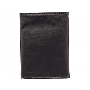Big Skinny Men's RFID Blocking Tri-Fold Slim Wallet, Holds Up to 25 Cards, Black