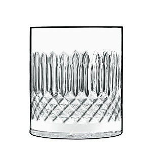 Luigi Bormioli Diamonte 12.75 oz. Double Old Fashion Glass, Set of 4 12769/01