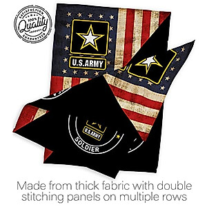 US Army Proud Parent of A Soldier Flag Armed Forces Wall Tapestry Lawn Decoration MILITARY Home Decor House Garden Yard Banner United State American Veteran Gifts Made in USA