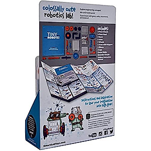 SmartLab Toys TINY Robots with 15 Ingenious Motorized Builds. Big Science. Tiny Tools.