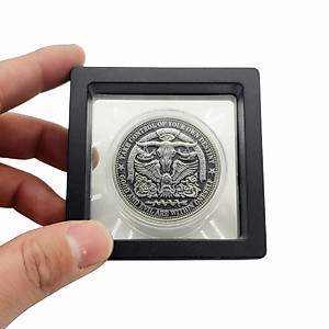 Dragon Lion Battle Antique Coin HOBO Nickel Antique Silver Plated collectionchallenge Coin