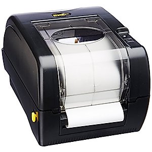Wasp WPL305 Monochrome Direct Thermal Label Printer with Reflective Media Sensor, 5 in/s Print Speed, 203 dpi Print Resolution, 4.25" Print Width, 110/220V AC