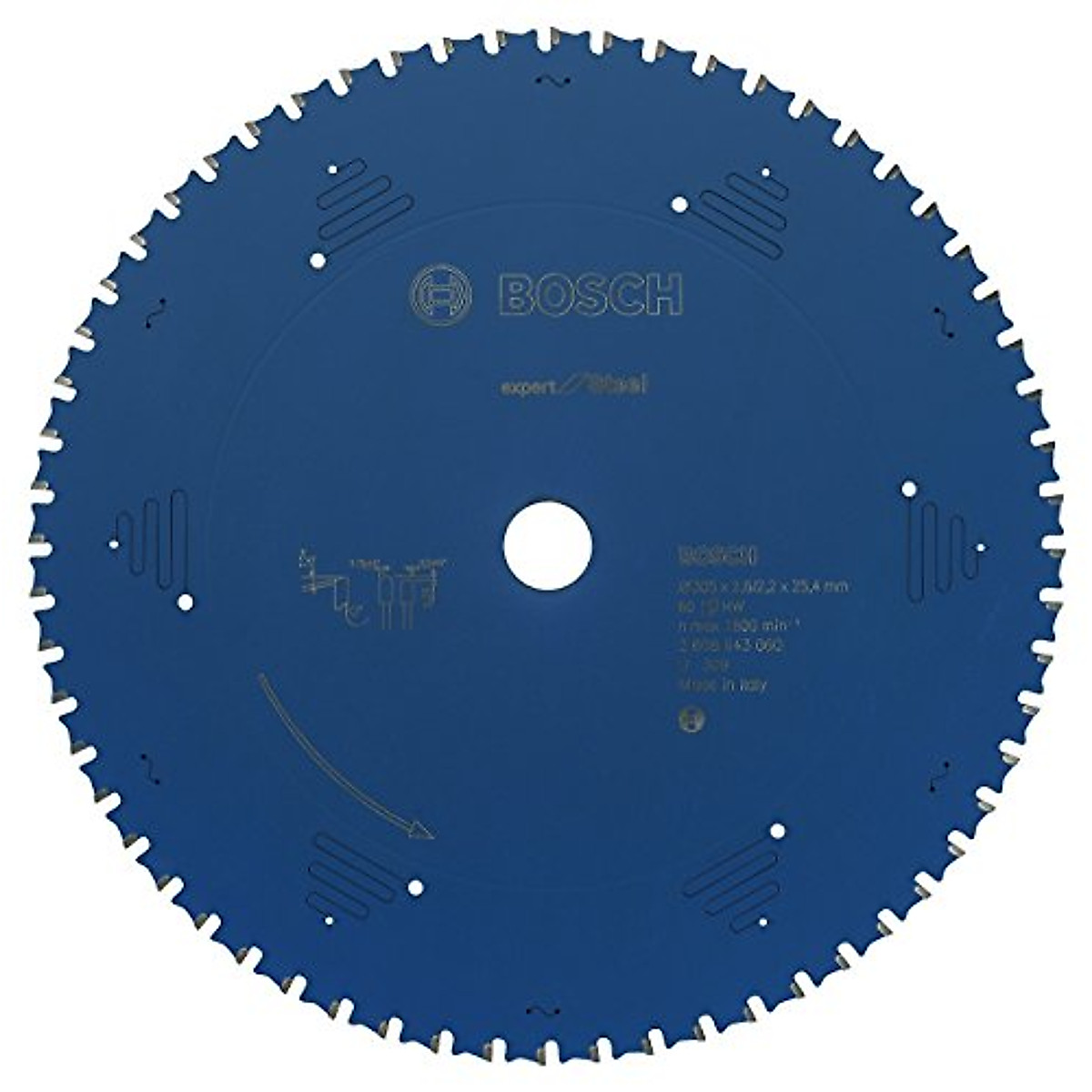 Bosch 2608643060 Circular Saw Blade "Top Precision" Exslb 12inx25, 4mm 60T
